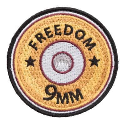 9MM Freedom Shell Patch, Guns & Ammo Patches | eBay