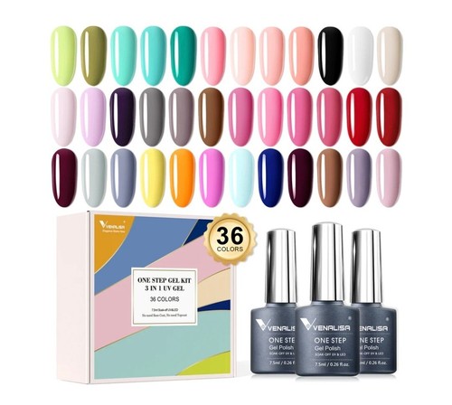 ONE STEP GEL KIT 3 IN 1 Gel KIT UV Venalisa BRAND NEW | eBay UK