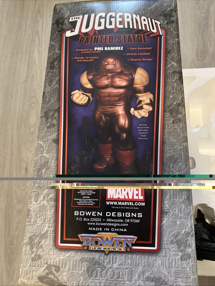 Marvel Comics The Juggernaut Painted Statue by Bowen Designs Limited ...
