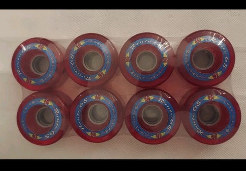Sure Grip Outdoor Roller Skate Wheels - Route Red 65mm (Set Of 8) | eBay