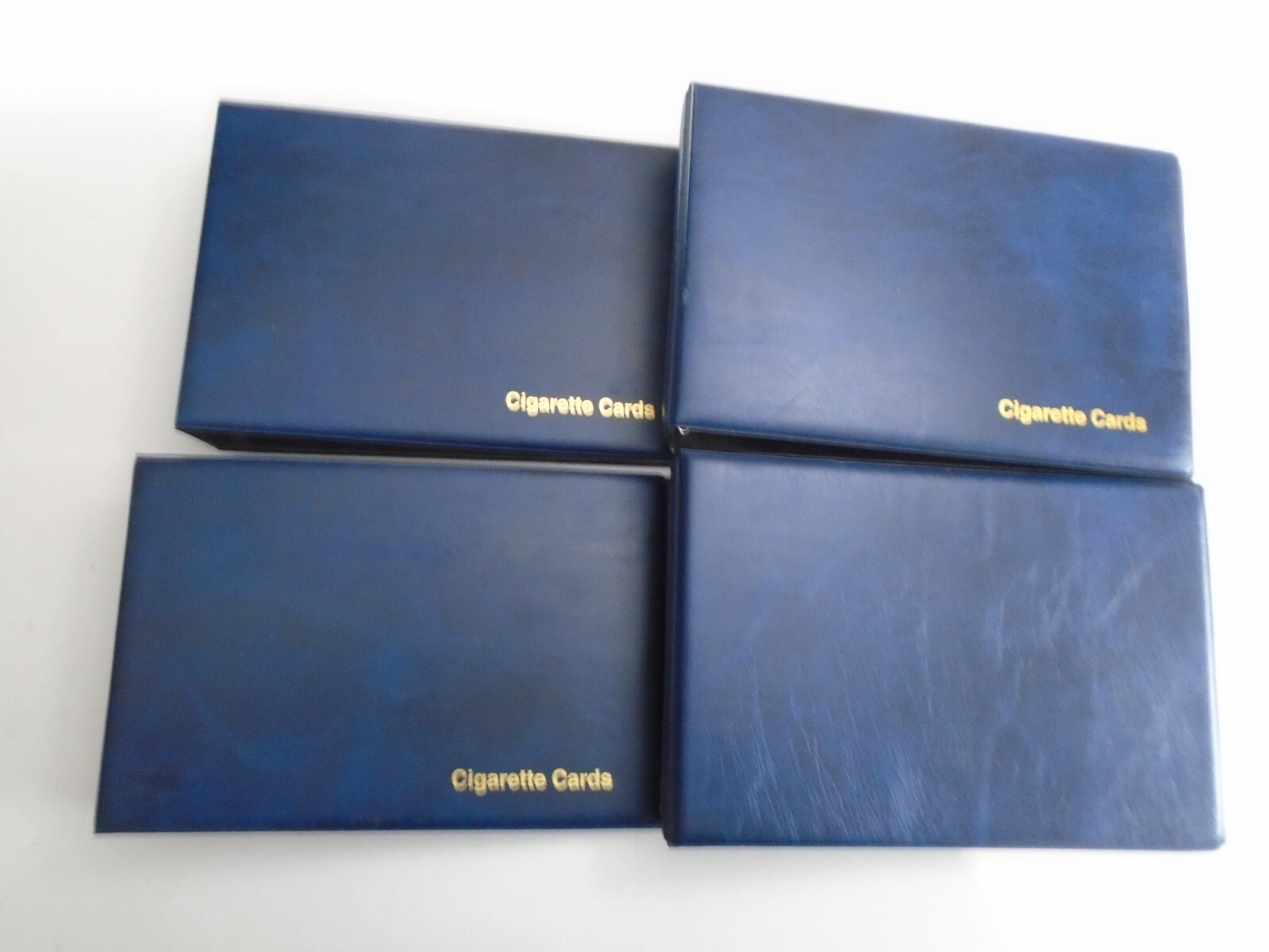 4 x Cigarette Cards 2-ring albums / binders. Second hand, good ...