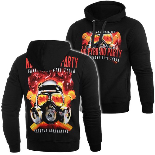 Kapuzenpullover Hoodie Sweatshirt Pullover Ultras Hooligans Schwarz No ...