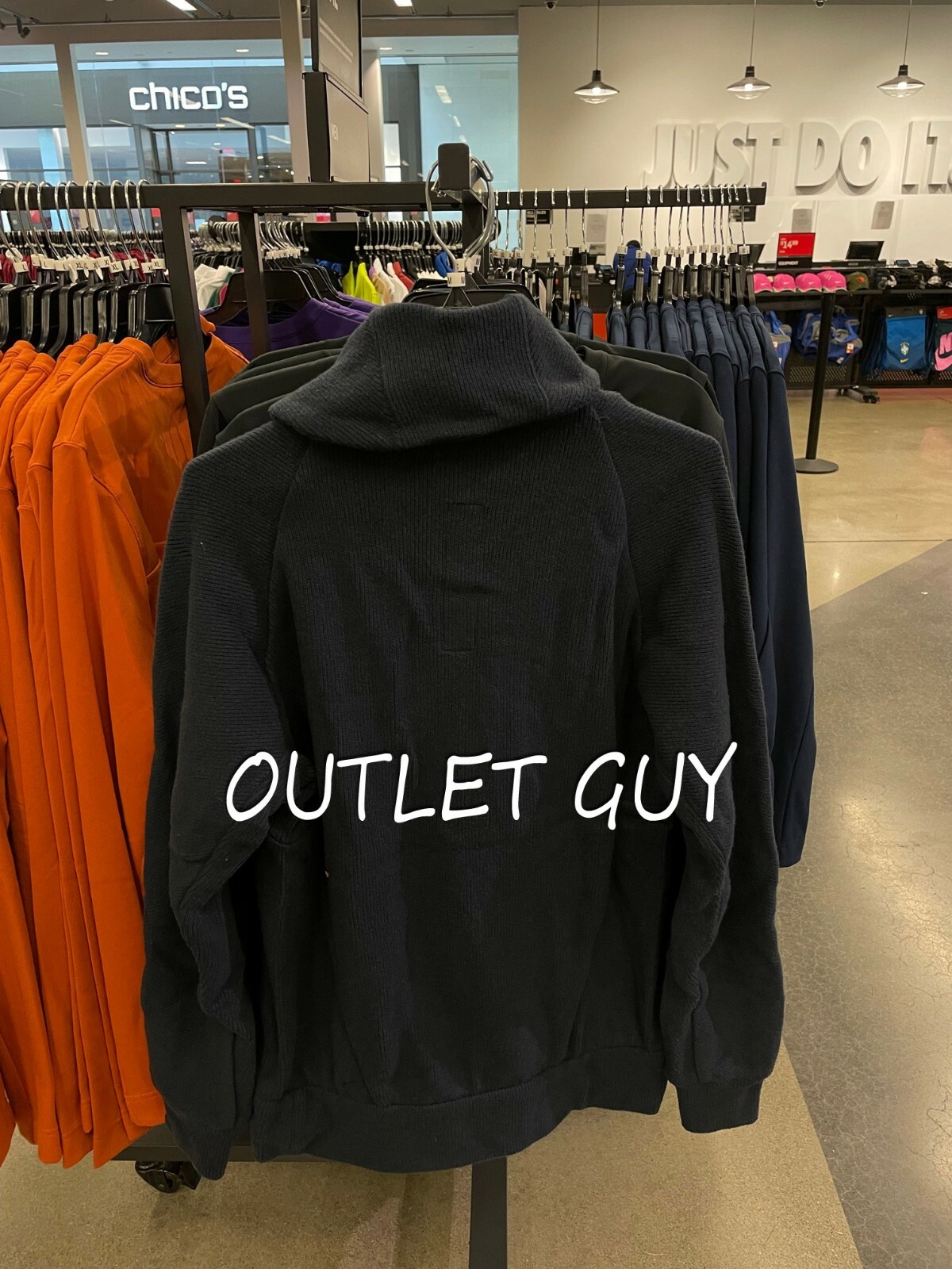 Nike ESC Men's Shawl Collar Fleece Navy DC1026 Medium for sale online ...