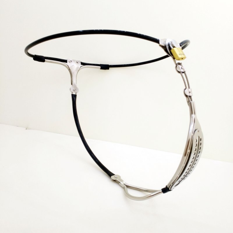 Female Stainless Steel Chastity Belt Underwear Invisible Thong Pant ...