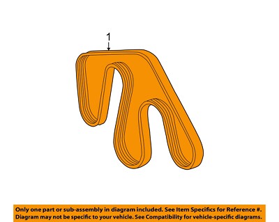 TOYOTA OEM 00-07 Sequoia,Tundra Cooling Belts-Serpentine Belt ...