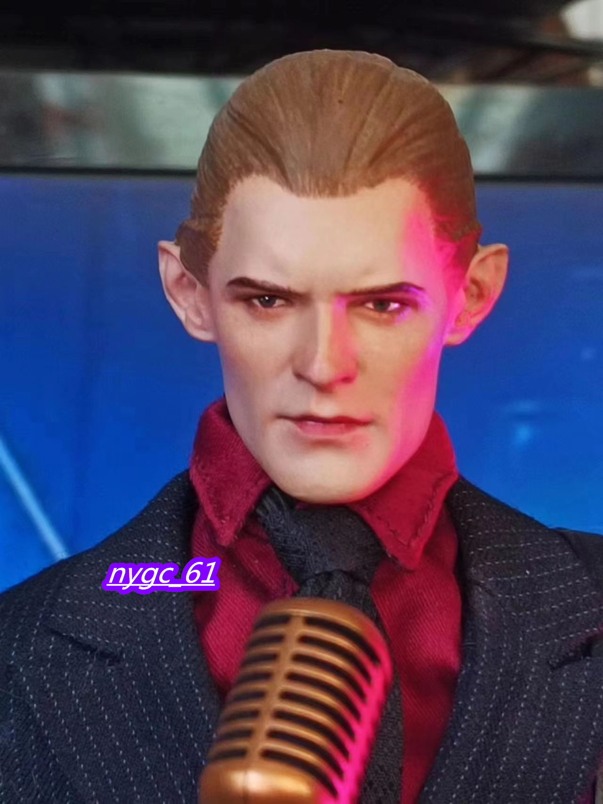 1/6 The Lord of the Rings Legolas Head Sculpt Fit 12'' Male Figure ...