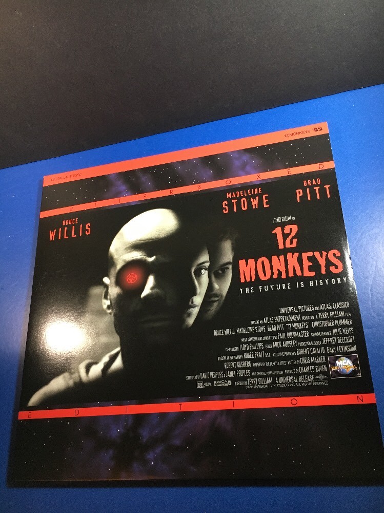 12 Monkeys Laserdisc - Letterboxed Edition 2 Disc Set | eBay