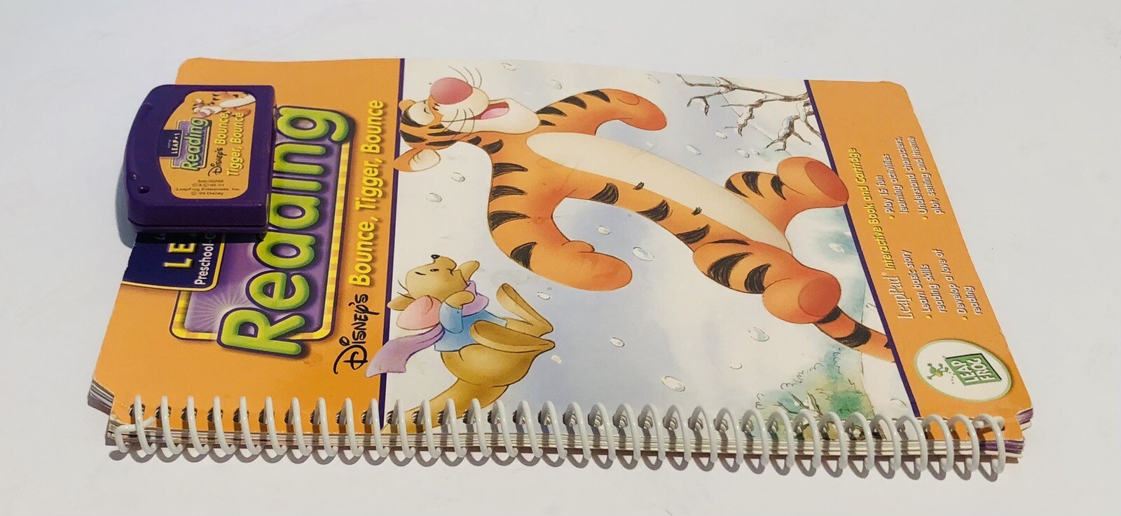 LeapPad LeapFrog Bounce Tigger Pre-k 1st Grade Reading - Leap Frog Pad ...