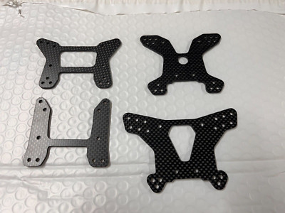 Tamiya Top Force Evolution New Carbon Fiber Race Parts Shock Towers Df ...