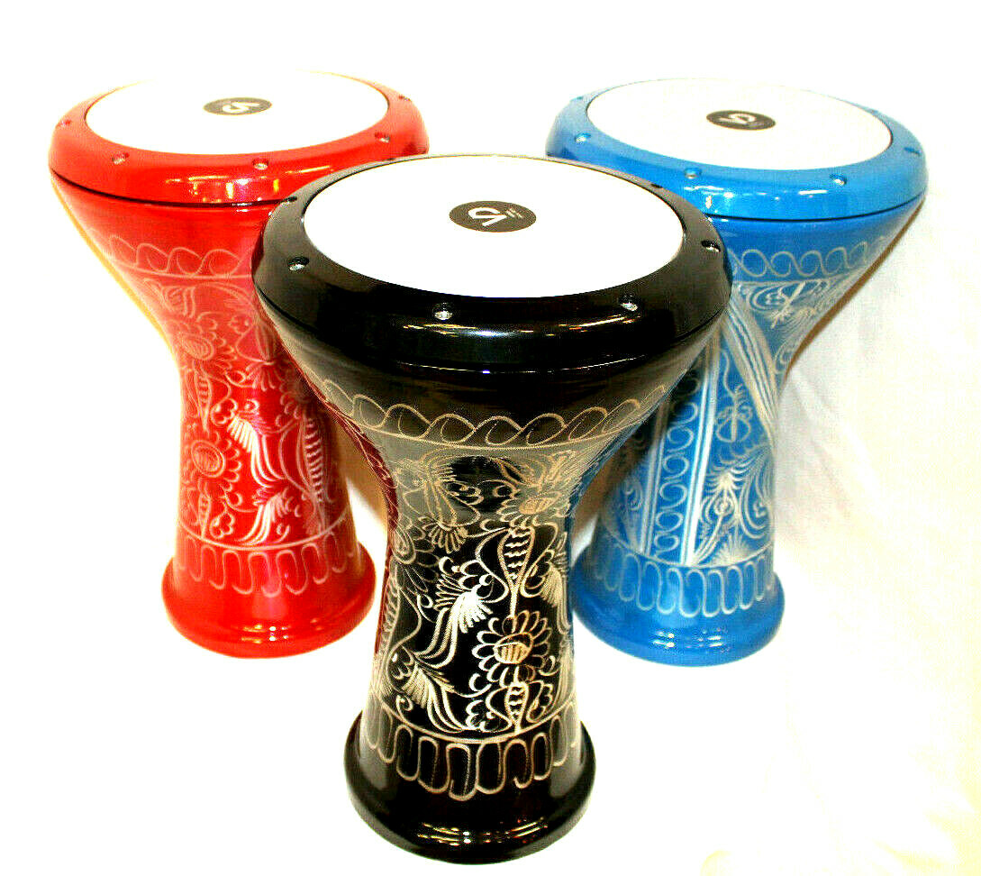 Drum Darbuka Doumbek Design Hand Percussion Instrument Nice Gift Blue ...