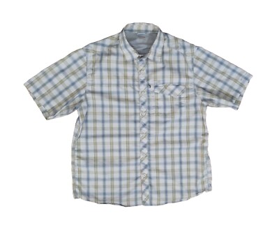 Columbia PFG Omni-Dry Short Sleeve Button Up Plaid Fishing Shirt, Men's ...