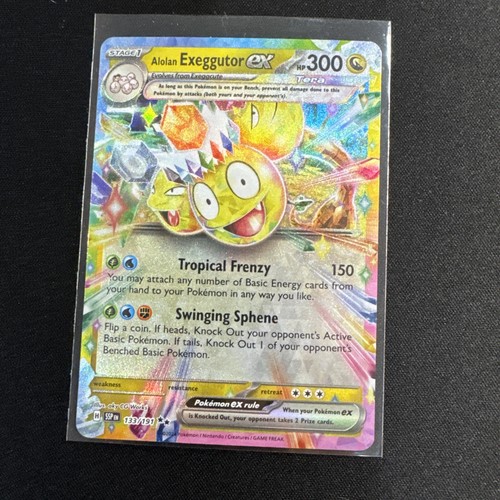 Alolan Exeggutor ex - 133/191 - Ultra Rare Surging Sparks NM Pokemon ...