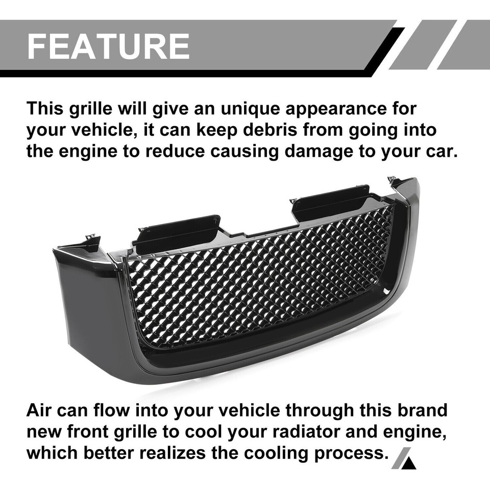 FOR GMC ENVOY XL XUV Denali SLE SLT 2002-2008 GM1200504 Front Upper ...