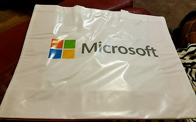 NEW Lot Of 10 Microsoft Windows Reusable Large Shopping Bags 15"x19" | eBay