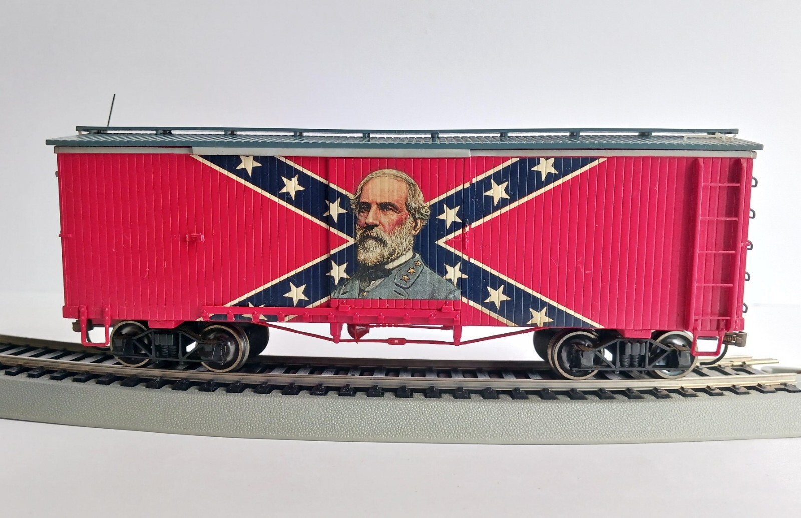 Hawthorne Village Civil War Confederate Express General Lee Car Train ...