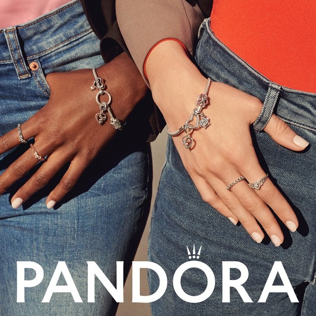 Pandora Armband 582257C00 18 cm Moments Herzverschluss Armband ...