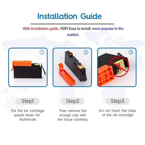 5x NoN-OEM Ink 564 XL for HP Photosmart 5520 6510-B211a 6520 B010a ...