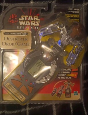 1999 Star Wars Episode I, Electronic Handheld Destroyer Droid Game | eBay
