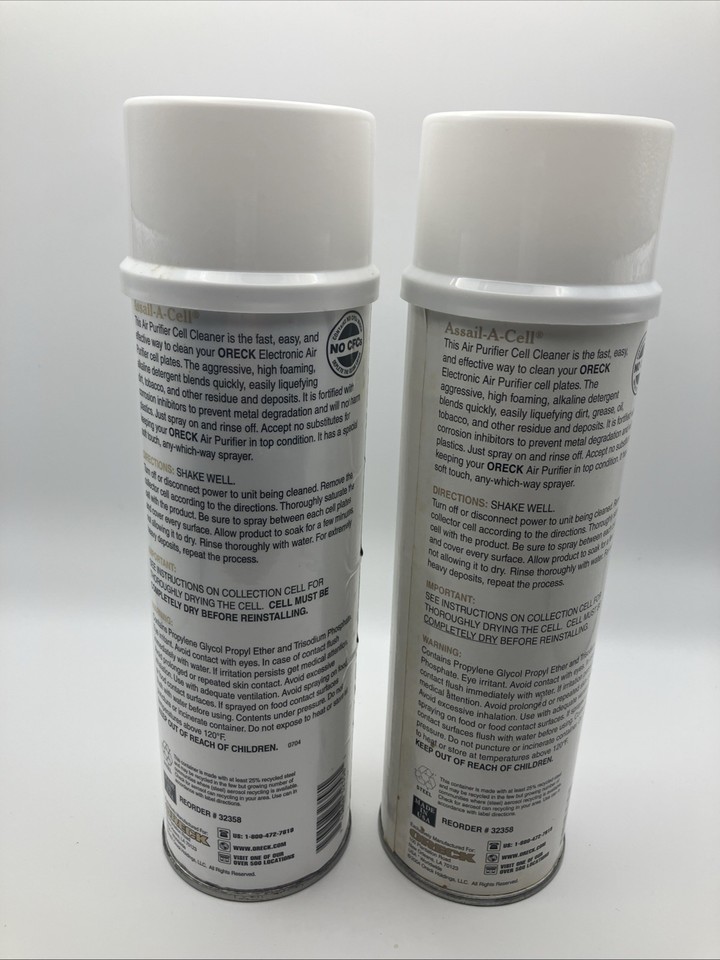 Oreck Assail-A-Cell Air Purifier Cell Cleaner Institutional 19 oz 32358 ...
