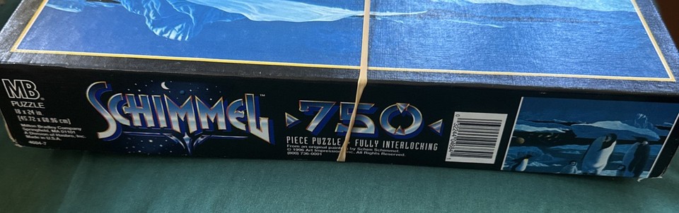 The Nurturers SCHIMMEL 750 Piece PENGUIN Jigsaw Puzzle 18" x 24" Baby ...