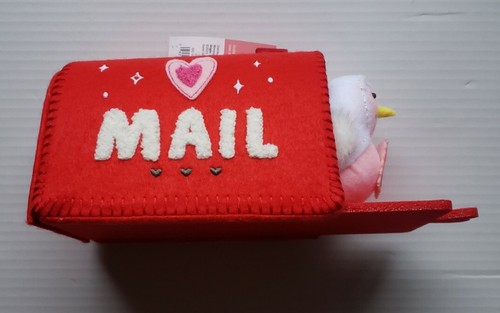Target Spritz 2024 Valentine’s Day Featherly Friends Mailbox with Bird ...