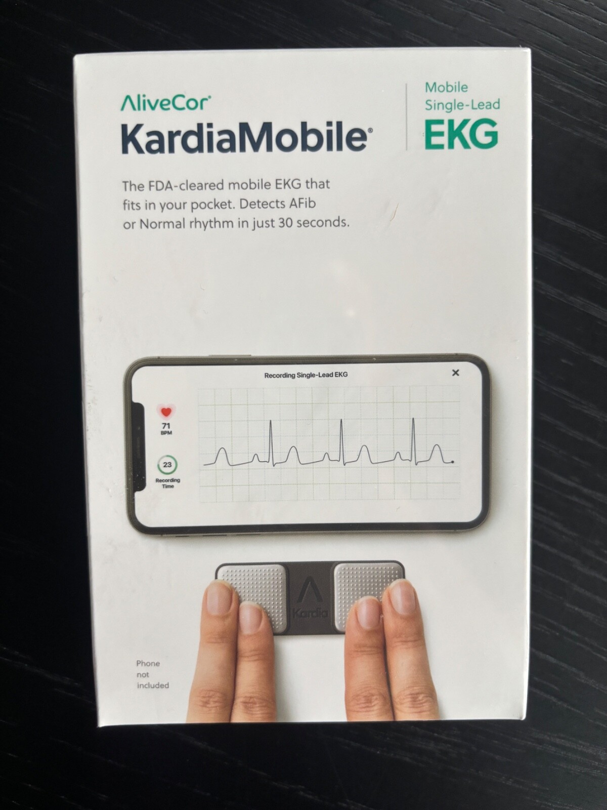 AliveCor AC-019-NUA-A Kardia Mobile ECG Device for sale online | eBay UK