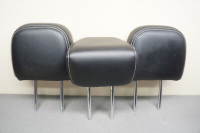 2020-2024 FORD ESCAPE REAR BACK SEAT HEADRESTS HEAD REST BLACK LEATHER ...