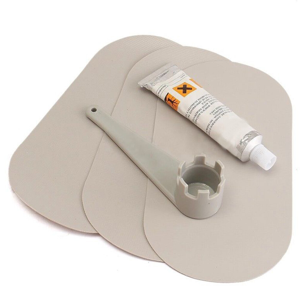 Water Sports Float Patch Glue Kit With Wrench Rib Boat Puncture Repair ...