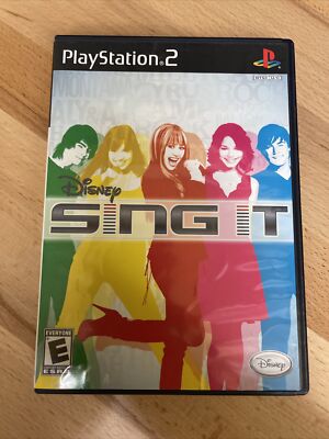 Disney Sing It - PlayStation 2 PS2 Complete w/ Manual 712725005634| eBay