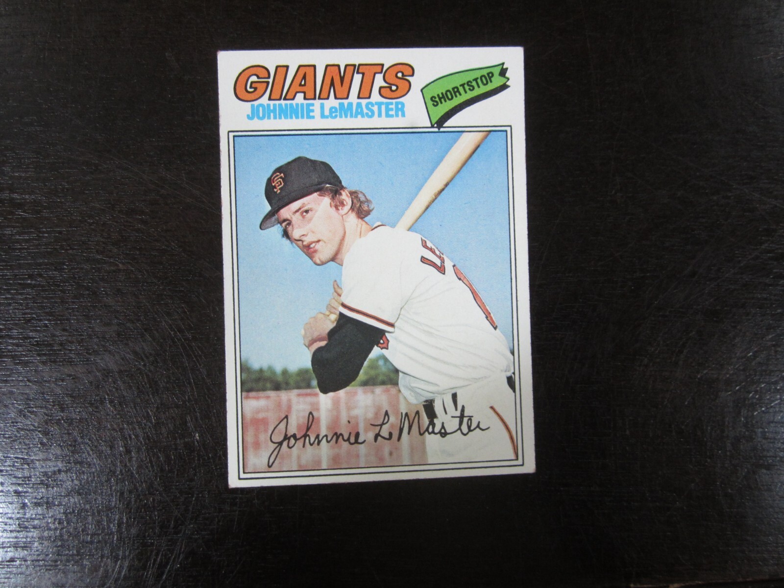 1977 Topps # 151 Johnnie LeMaster Card San Francisco Giants | eBay