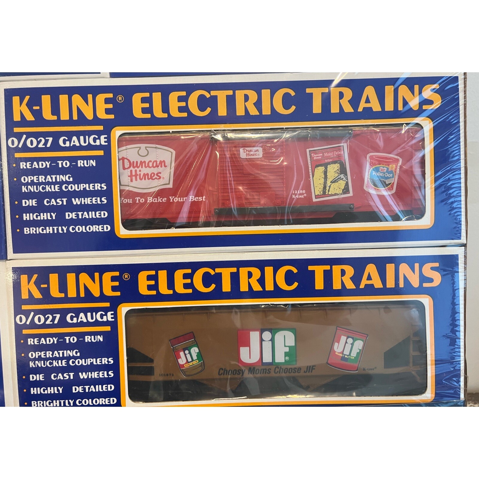 SEALED IN BOX 1990 P&G PROCTER & GAMBLE TRAIN SET K-LINE limited ...
