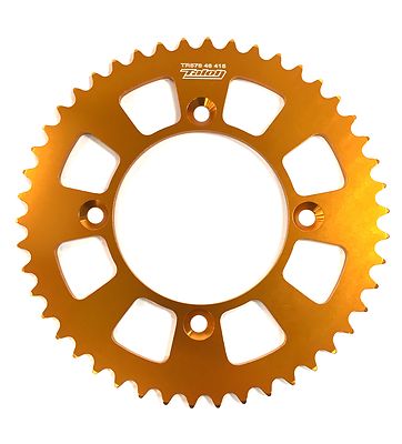 KTM 50 Rear Sprocket ORANGE Talon KTM 50SX Free Shipping FAST DISPATCH ...