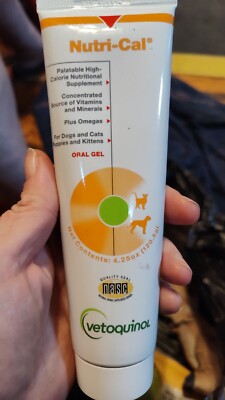 Vetoquinol Nutri-Cal 4.25 Oz - High Calorie Supplement for Cats and ...