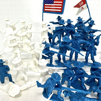 BMC 54mm American Infantry Army Toy Soldiers Plastic Military LOT | eBay