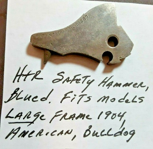 H&R "Safety Hammer" For Large Solid Frame Revolvers 1904, American ...