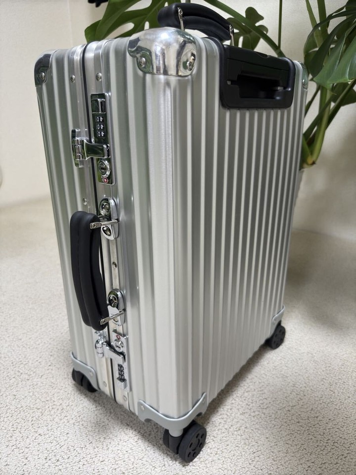 Rimowa Classic Cabin 36L Silver 4-wheels Carry Case Suitcase USED | eBay