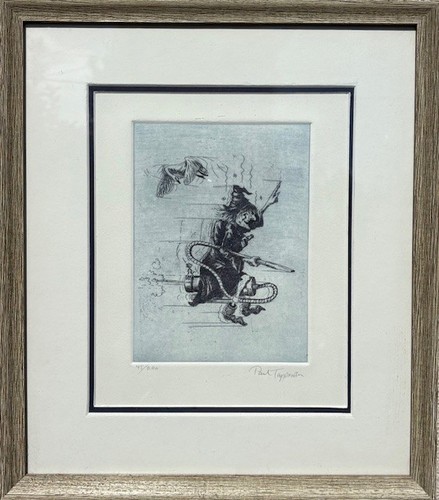 PAUL TAPPENDEN ORIGINAL ETCHING ON PAPER HAND SIGNED & NUMBERED CUSTOM ...
