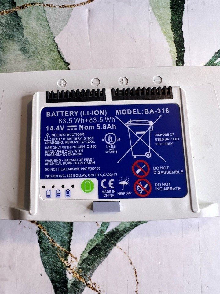 Inogen G3 BA-316 Double Battery for G3 and BA-300 | eBay
