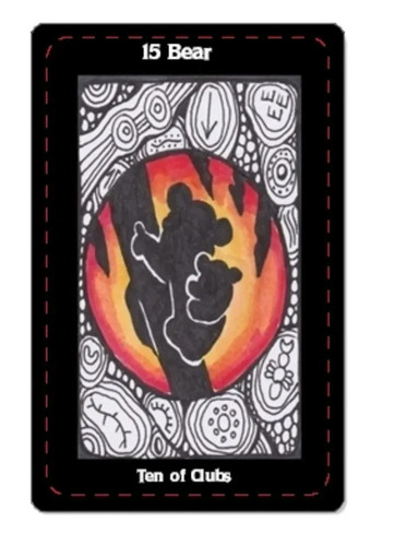 Bridge Australian Aboriginal Lenormand Card Deck in Plastic Case ...