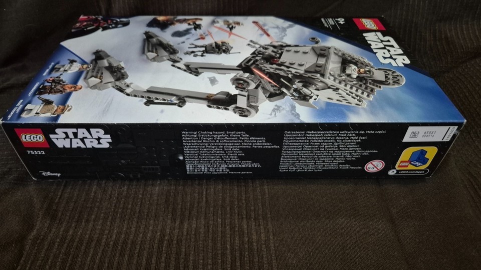 LEGO Star Wars Hoth AT-ST Walker 75322 - Chewbacca Minifigure and Droid ...