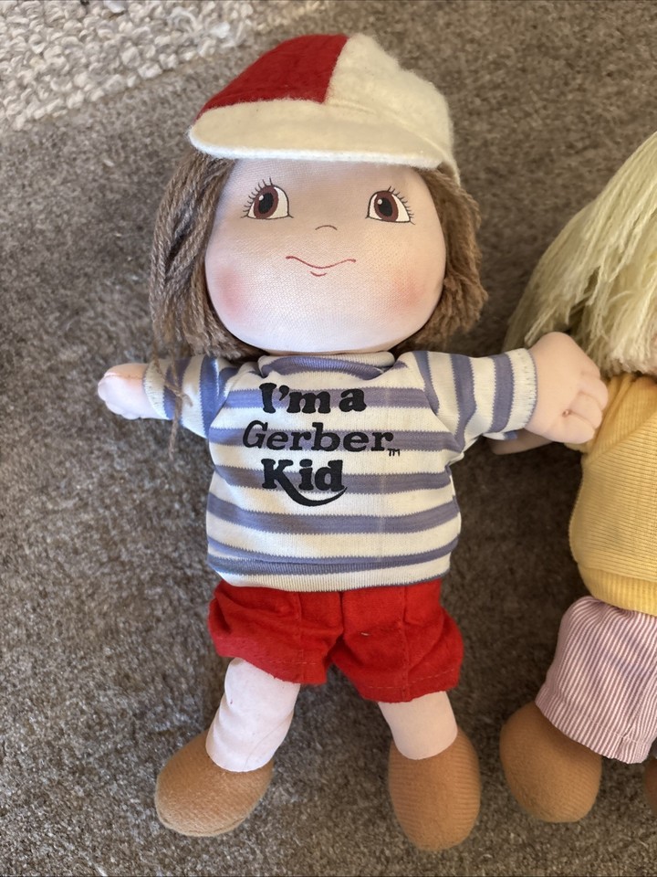 Vintage I'm A Gerber Kid 10" Dolls Children's Gift, Gerber Baby Food ...
