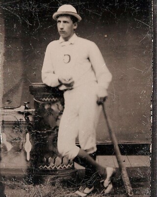Baseball Player 1890 Unknown Dressed Up Vintage old photo 8X10 Rare | eBay