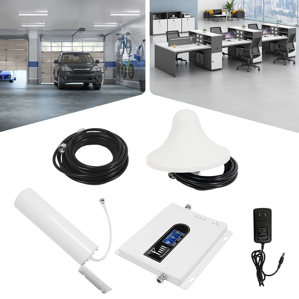 Cell Phone Booster Cellular Signal Repeater 3G 4G 5G Cellular Signal ...