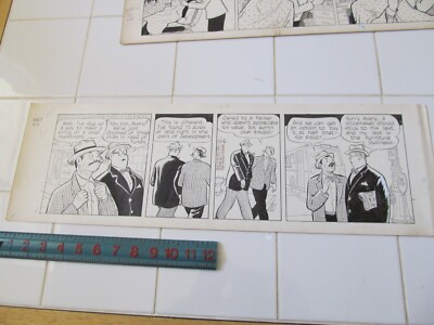 GASOLINE ALLEY ORIGINAL COMIC STRIP ART, FRANK KING, 5-2- 1956, Walt | eBay