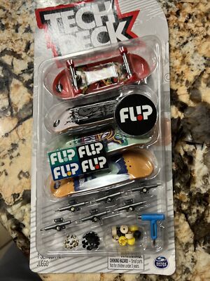 New sealed - Tech deck flip four pack set | eBay