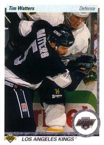 #117 Tim Watters - Los Angeles Kings - 1990-91 Upper Deck Hockey | eBay