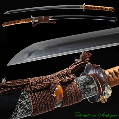 Kobuse Jihada Forged San-mai Steel Blade Japanese Samurai Sword ...