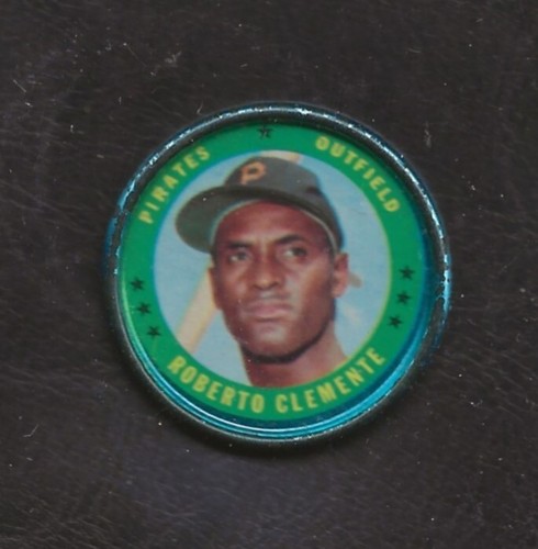 1971 Topps Coin #71 Roberto Clemente, Pittsburgh Pirates, HOF | eBay