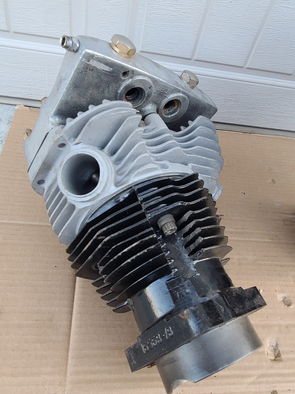 Harley Shovelhead Cylinder Heads w/Rocker Boxes 16568-78,16587-78 | eBay