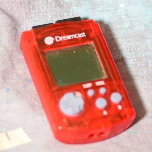 Sega Dreamcast VMU Clear Red | eBay